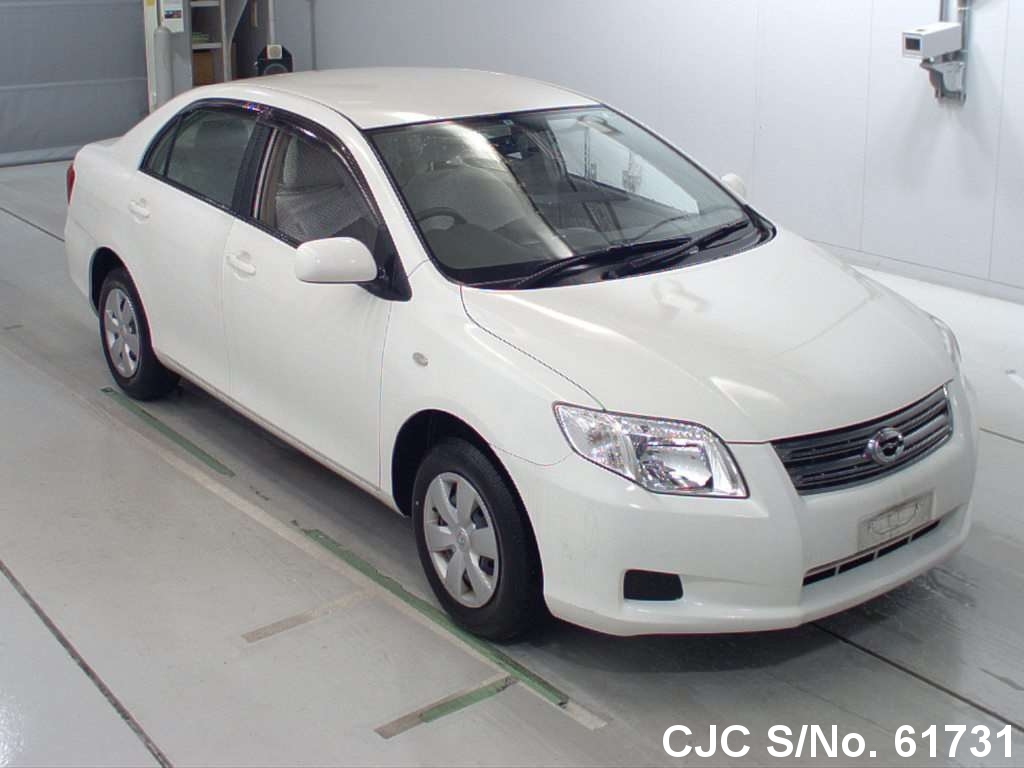 2008 Toyota Corolla Axio White for sale | Stock No. 61731 | Japanese ...