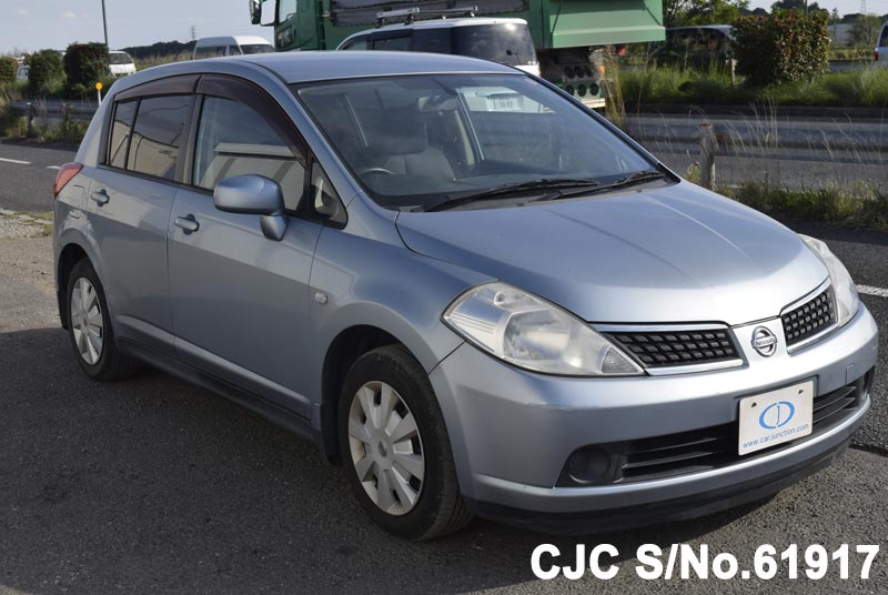 2004 Nissan Tiida Blue for sale | Stock No. 61917 | Japanese Used Cars ...
