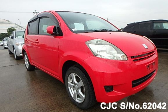 2008 Toyota Passo Red for sale | Stock No. 62042 | Japanese Used Cars ...