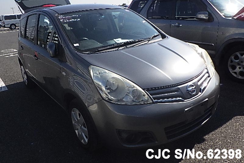 2008 Nissan Note Gray for sale | Stock No. 62398 | Japanese Used Cars ...