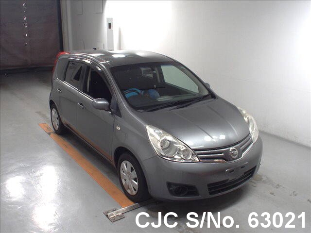 2008 Nissan Note Gray for sale | Stock No. 63021 | Japanese Used Cars ...