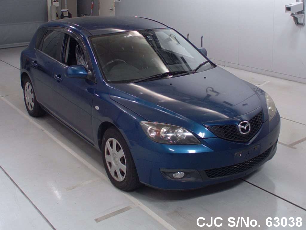 2006 Mazda Axela Blue for sale | Stock No. 63038 | Japanese Used Cars ...