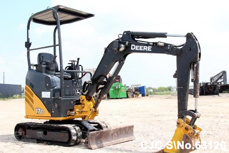 Used John Deere 17D Mini Excavator for sale | 2014 model | CJC- 63120 ...