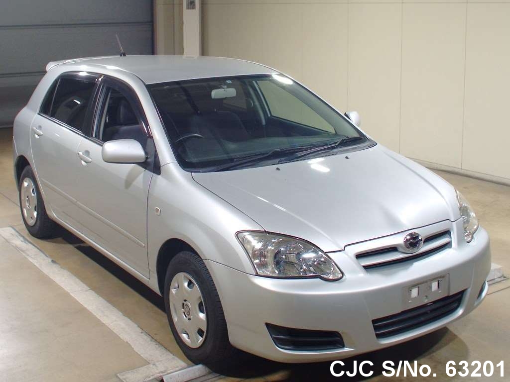 2005 Toyota Corolla Runx Silver for sale | Stock No. 63201 | Japanese ...