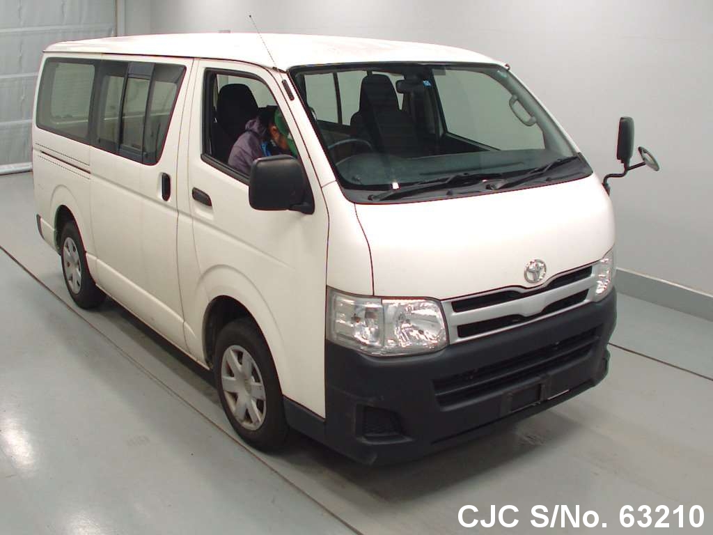 2012 Toyota Hiace White for sale | Stock No. 63210 | Japanese Used Cars ...