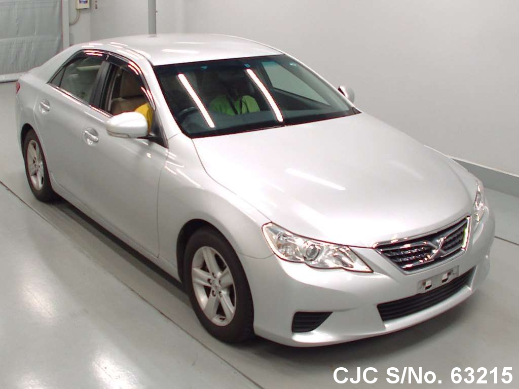 2012 Toyota Mark X Silver for sale | Stock No. 63215 | Japanese Used ...
