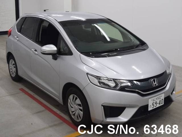 2015 Honda Fit Silver for sale | Stock No. 63468 | Japanese Used Cars ...