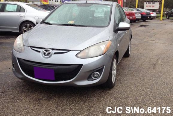 2013 Left Hand Mazda MAZDA2 Silver for sale | Stock No. 64175 | Left ...