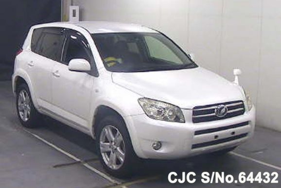 2005 Toyota Rav4 White for sale | Stock No. 64432 | Japanese Used Cars ...