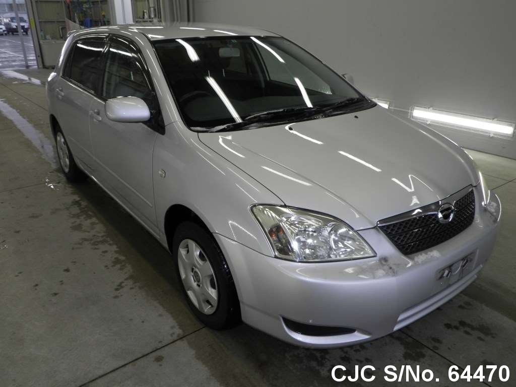 2003 Toyota Corolla Runx Silver for sale | Stock No. 64470 | Japanese ...
