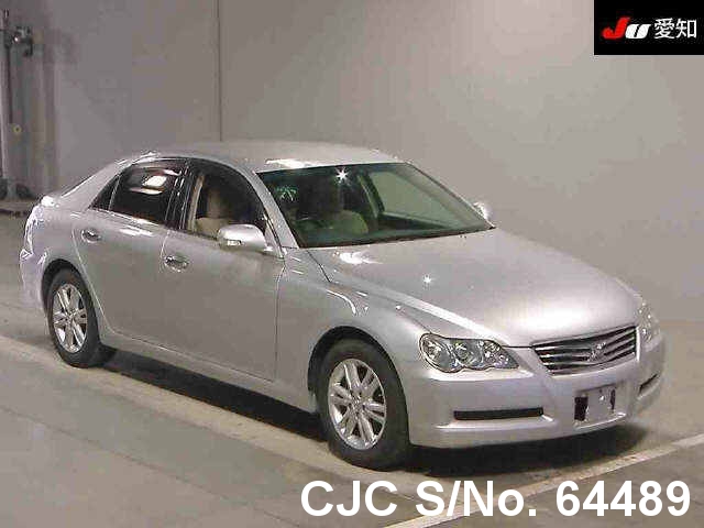 2009 Toyota Mark X Silver for sale | Stock No. 64489 | Japanese Used ...