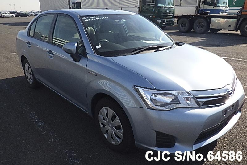 2014 Toyota Corolla Axio Blue for sale | Stock No. 64586 | Japanese ...