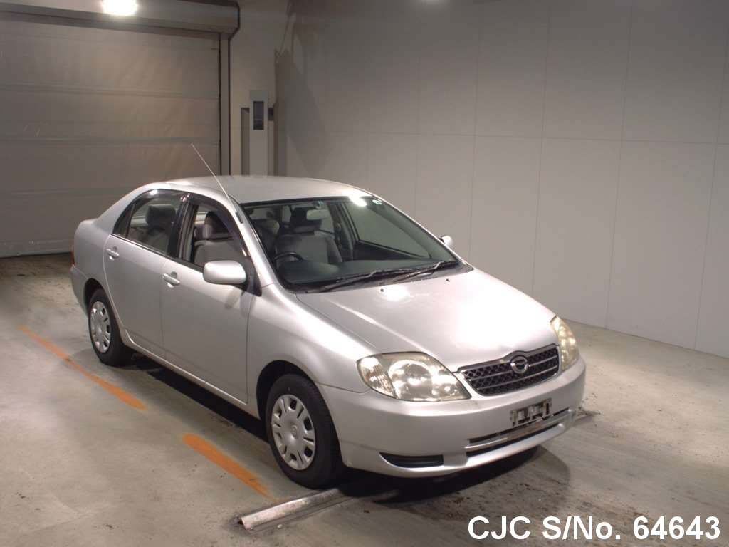 2001 Toyota Corolla Silver for sale | Stock No. 64643 | Japanese Used ...