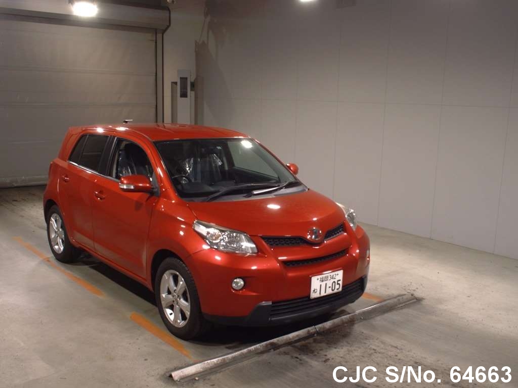 2008 Toyota IST Red for sale | Stock No. 64663 | Japanese Used Cars ...