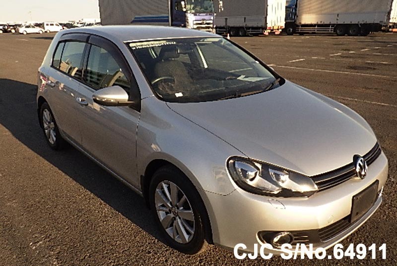 2012 Volkswagen Golf Silver for sale | Stock No. 64911 | Japanese Used ...