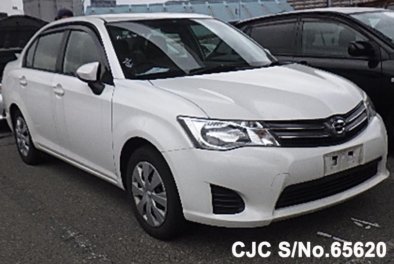 2013 Toyota Corolla Axio White for sale | Stock No. 65620 | Japanese ...