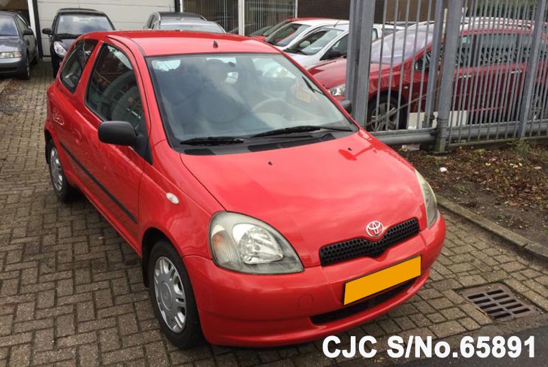 1999 Left Hand Toyota Vitz Red for sale | Stock No. 65891 | Left Hand ...