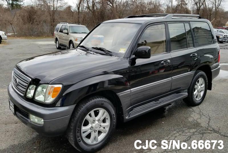 2003 Left Hand Lexus LX 470 Black for sale | Stock No. 66673 | Left ...