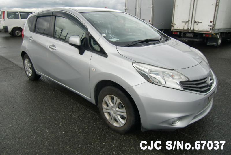 2013 Nissan Note Silver for sale | Stock No. 67037 | Japanese Used Cars ...