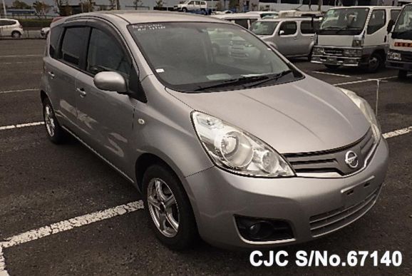 2009 Nissan Note Silver for sale | Stock No. 67140 | Japanese Used Cars ...