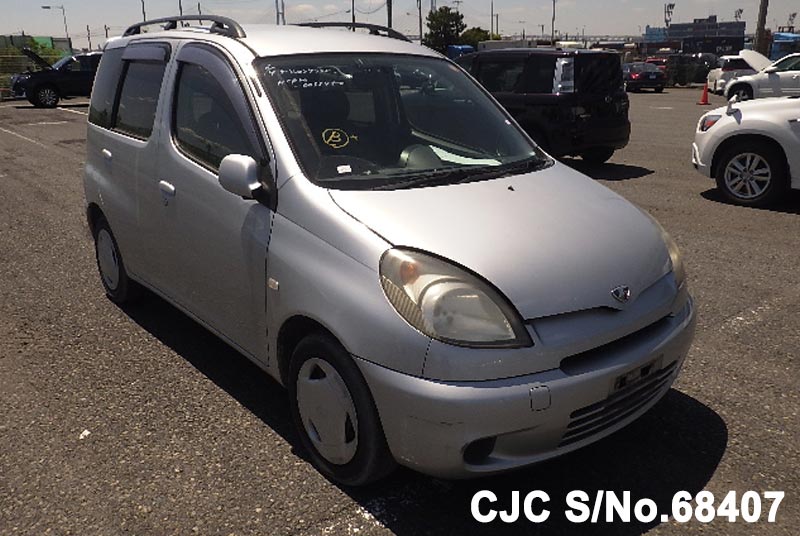 2000 Toyota Funcargo Silver for sale | Stock No. 68407 | Japanese Used ...