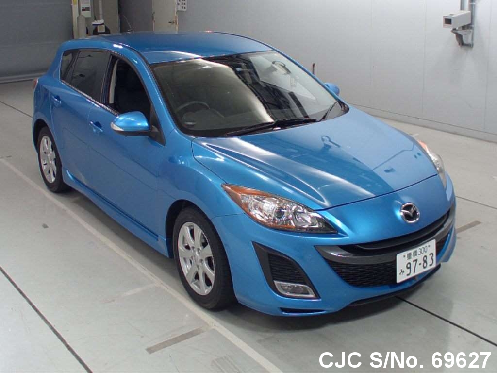 2009 Mazda Axela Blue for sale | Stock No. 69627 | Japanese Used Cars ...