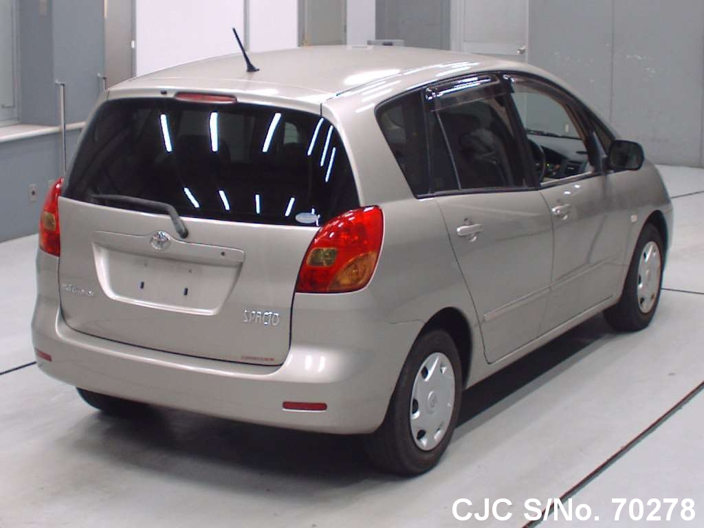 2001 Toyota Spacio Silver for sale | Stock No. 70278 | Japanese Used ...