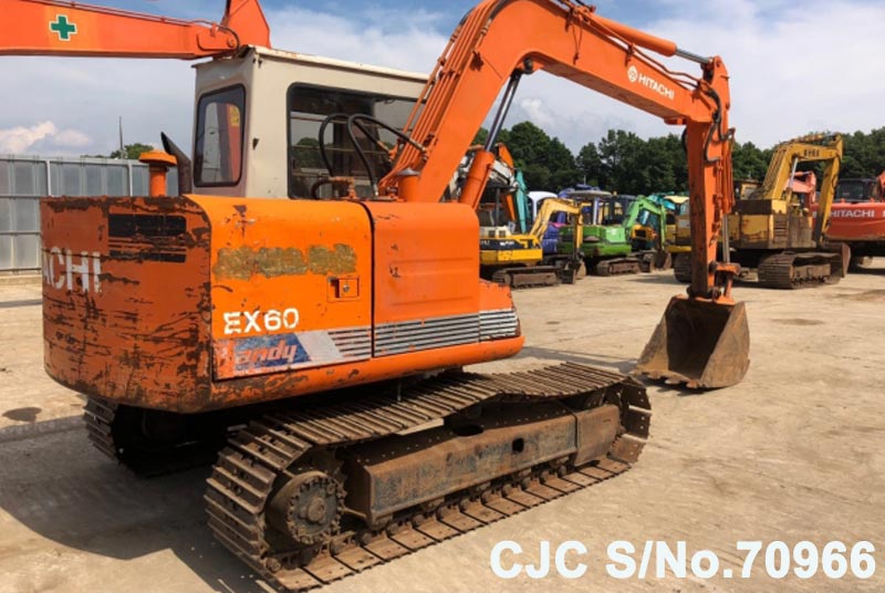 Used Hitachi EX60 Excavator for sale | 1988 model | CJC- 70966 ...