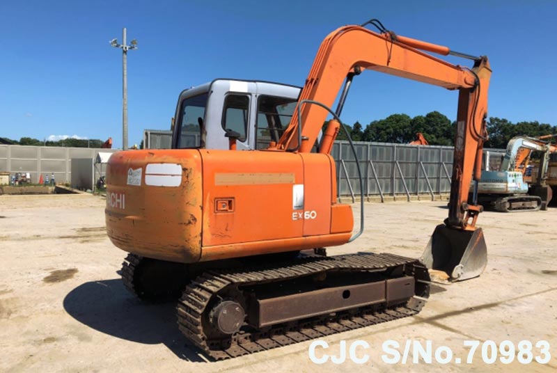 Used Hitachi EX60 Excavator for sale | 1997 model | CJC- 70983 ...