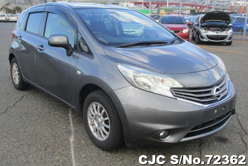 2013 Nissan Note Gray for sale | Stock No. 72362 | Japanese Used Cars ...