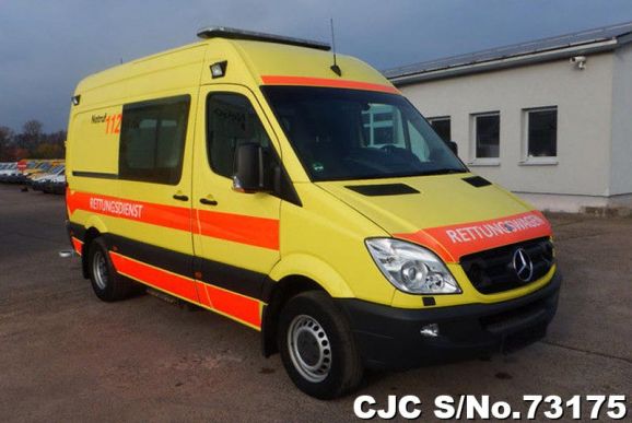 2010 Left Hand Mercedes Benz Sprinter Yellow for sale | Stock No. 73175 ...