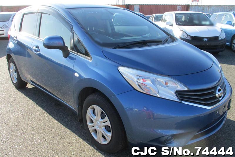 2014 Nissan Note Blue for sale | Stock No. 74444 | Japanese Used Cars ...