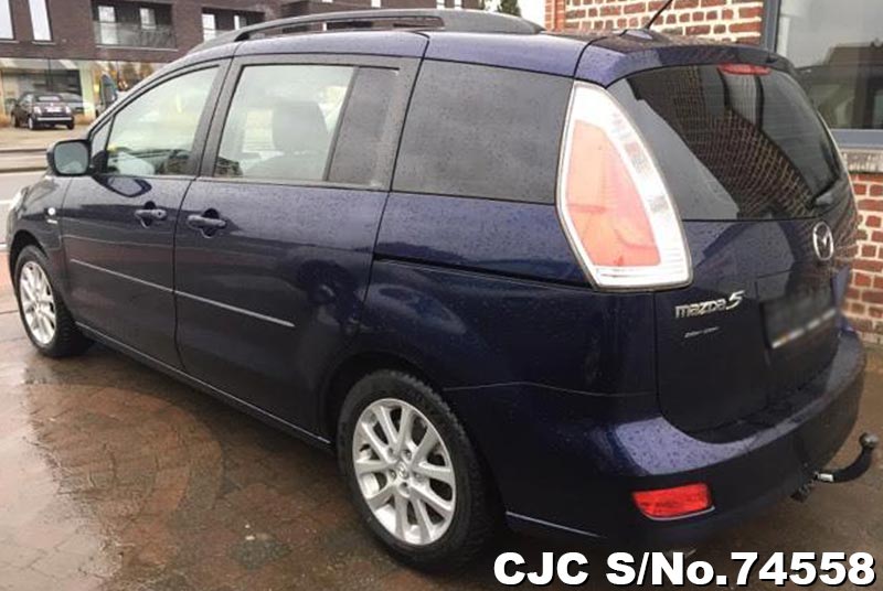2008 Left Hand Mazda 5 Blue Metallic for sale | Stock No. 74558 | Left ...
