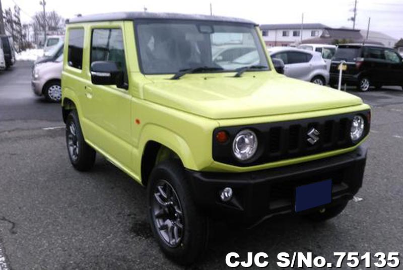 2018 Suzuki Jimny Yellow for sale | Stock No. 75135 | Japanese Used ...