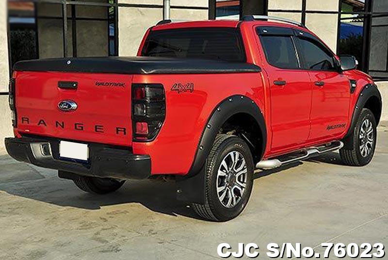 2014 Ford Ranger Red for sale | Stock No. 76023 | Japanese Used Cars ...