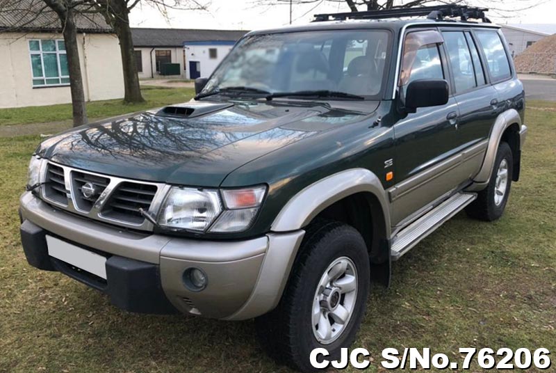 1999 Nissan Patrol Green 2 Tone for sale | Stock No. 76206 | Japanese ...