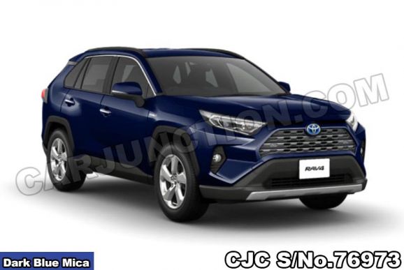 2020 Toyota Rav4 Dark Blue Mica for sale | Stock No. 76973 | Japanese ...