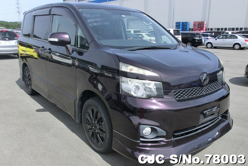 2010 Toyota Voxy Purple for sale | Stock No. 78003 | Japanese Used Cars ...