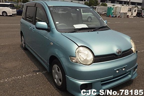 2005 Toyota Sienta Blue for sale | Stock No. 78185 | Japanese Used Cars ...