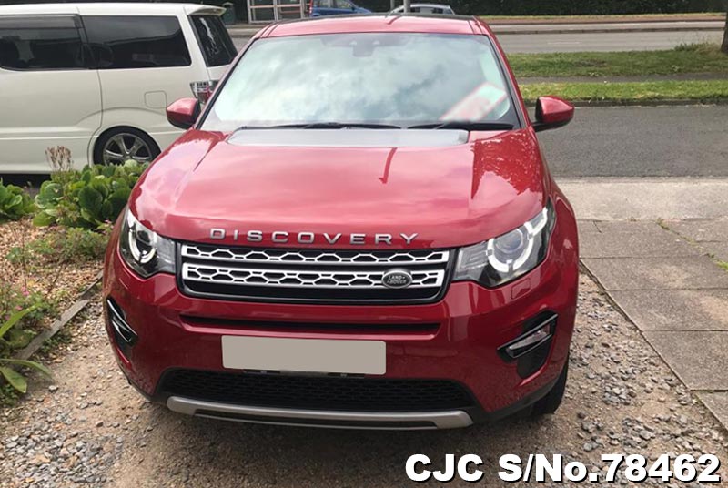 2015 Land Rover Discovery Red for sale | Stock No. 78462 | Japanese ...