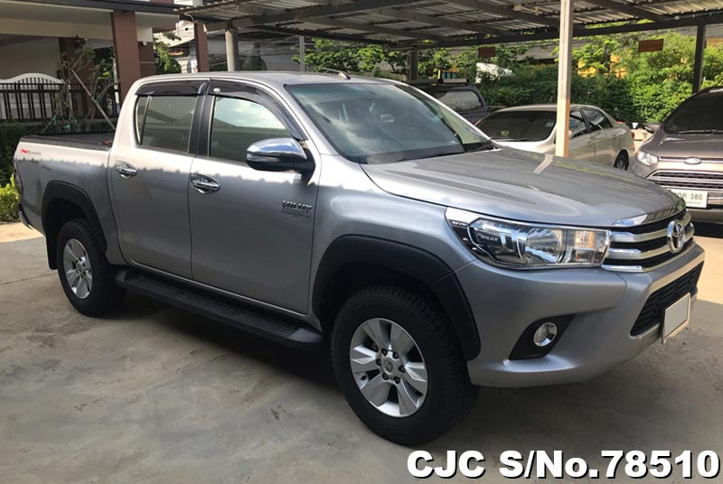 2015 Toyota Hilux Silver for sale | Stock No. 78510 | Japanese Used ...