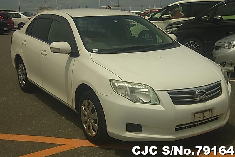 2011 Toyota Corolla Axio White for sale | Stock No. 79164 | Japanese ...