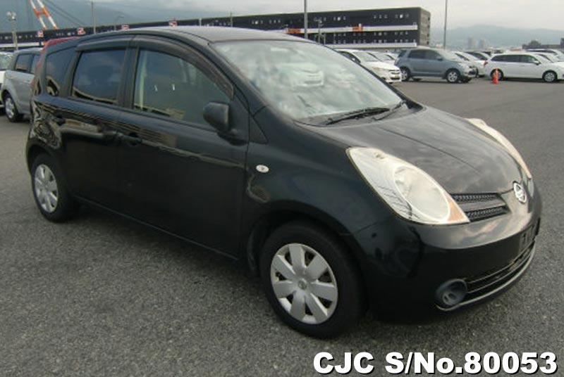 2007 Nissan Note Black for sale | Stock No. 80053 | Japanese Used Cars ...