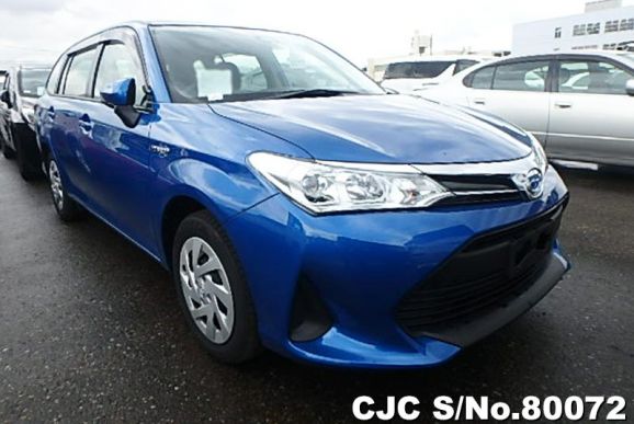 2019 Toyota Corolla Fielder Hybrid Blue for sale | Stock No. 80072 ...
