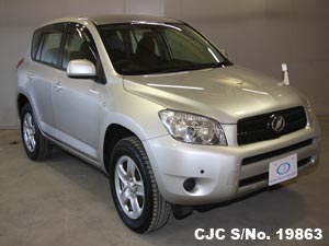 2006 Toyota Rav4 Silver for sale | Stock No. 19863 | Japanese Used Cars ...