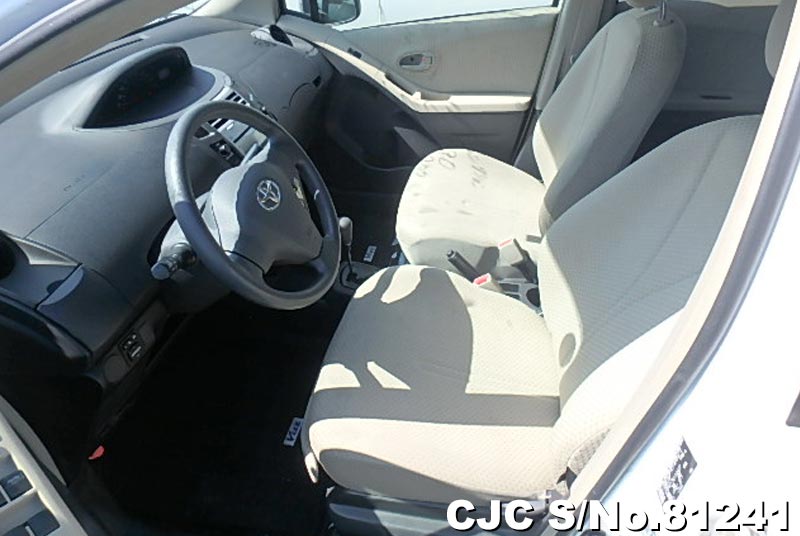 2006 Left Hand Toyota Vitz White for sale | Stock No. 81241 | Left Hand ...