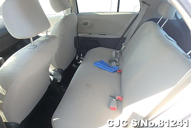 2006 Left Hand Toyota Vitz White for sale | Stock No. 81241 | Left Hand ...