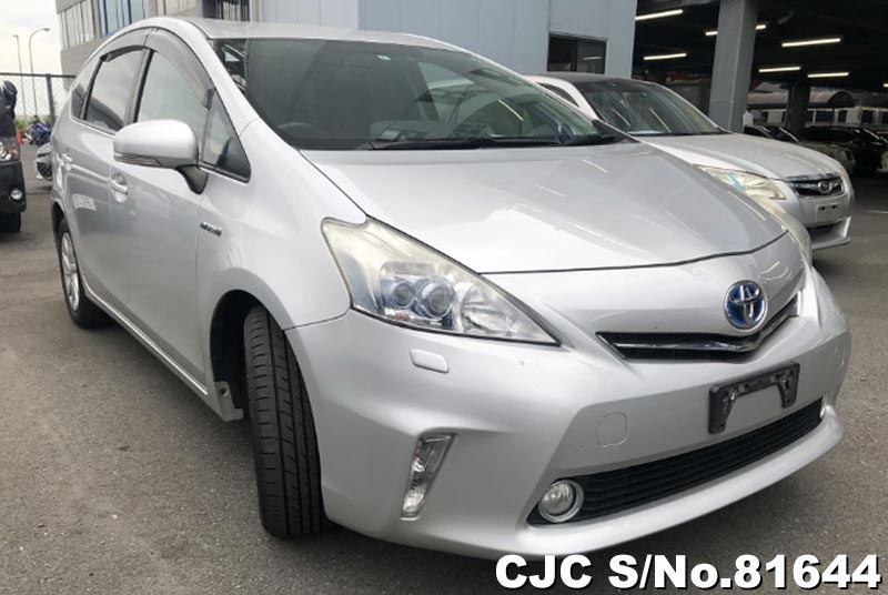 2011 Toyota Prius Alpha Silver for sale | Stock No. 81644 | Japanese ...