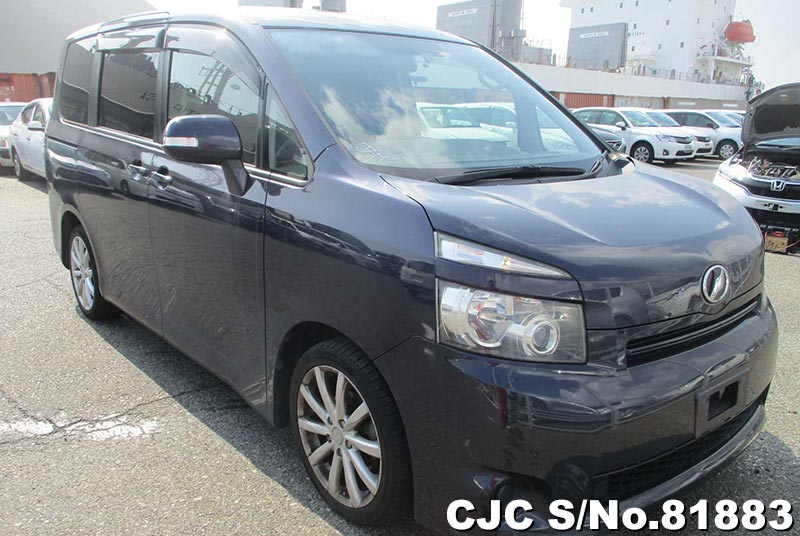 2010 Toyota Voxy Navy Blue for sale | Stock No. 81883 | Japanese Used ...