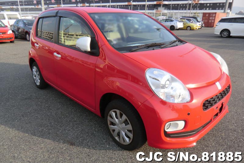 2014 Toyota Passo Red for sale | Stock No. 81885 | Japanese Used Cars ...